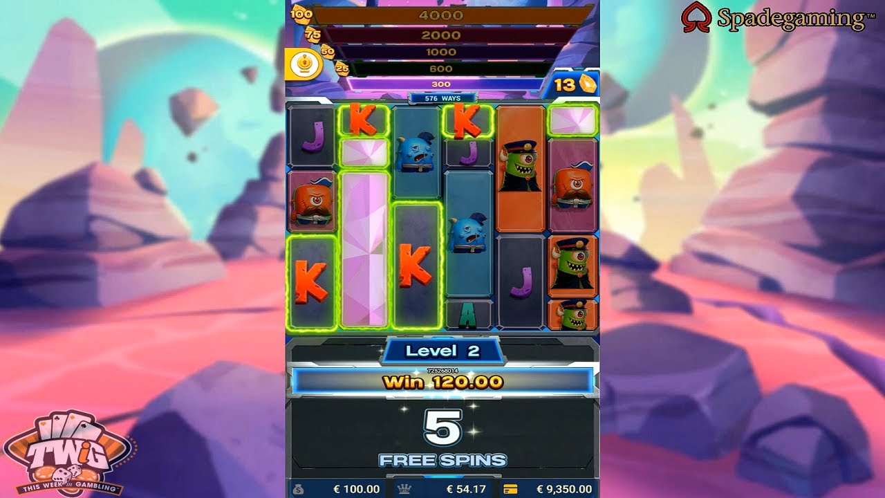 Galaxy Guardian Online Slot from Spadegaming - YouTube