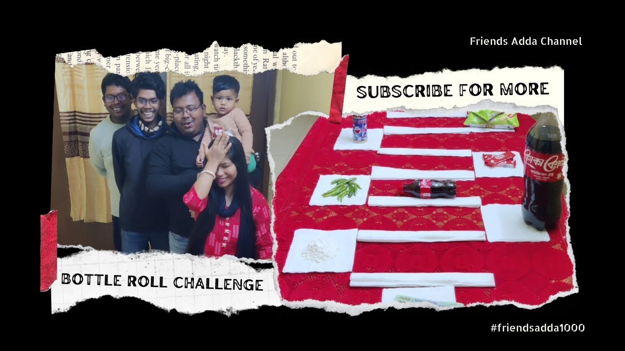 Bottle Roll game || বোতল রোল গেম এ কে পাবে ২৫০০ টাকা? - YouTube