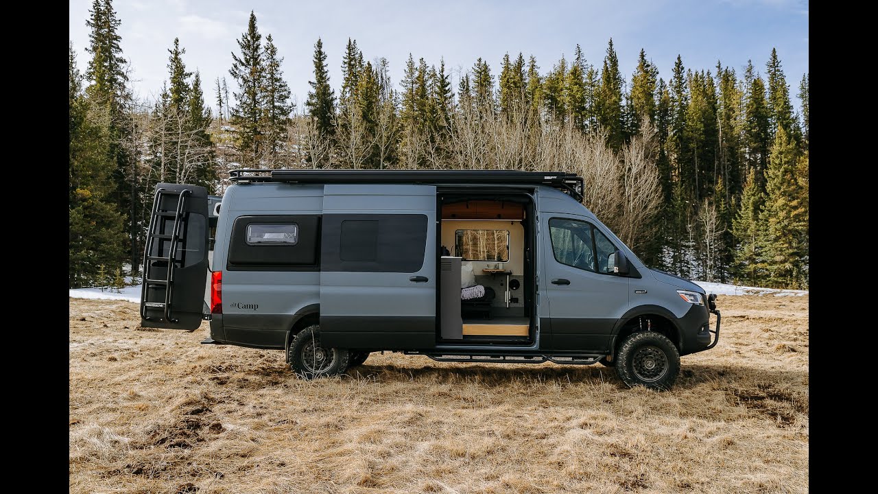 Yama Vans - Sprinter 170" 4x4 Walk-Through - YouTube