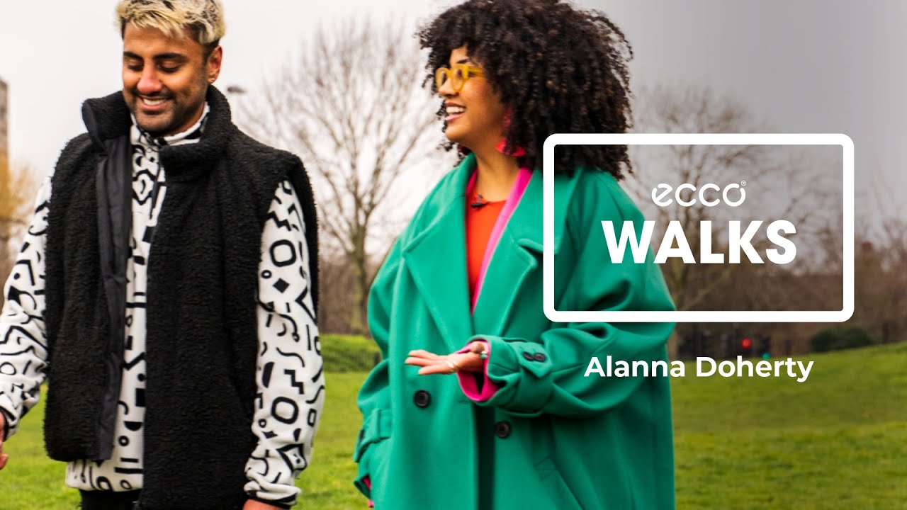 ECCO Walks with Alanna Doherty & Faris Rai - YouTube