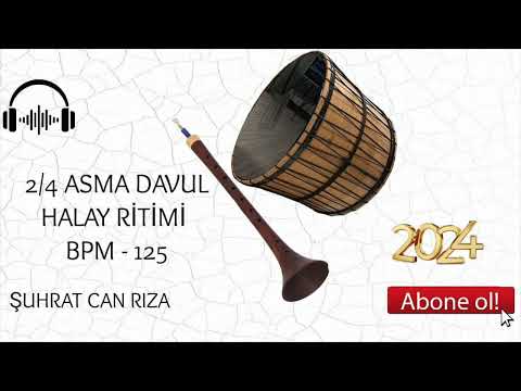 2\\4 Asma Davul HALAY Ritimi BPM - 125