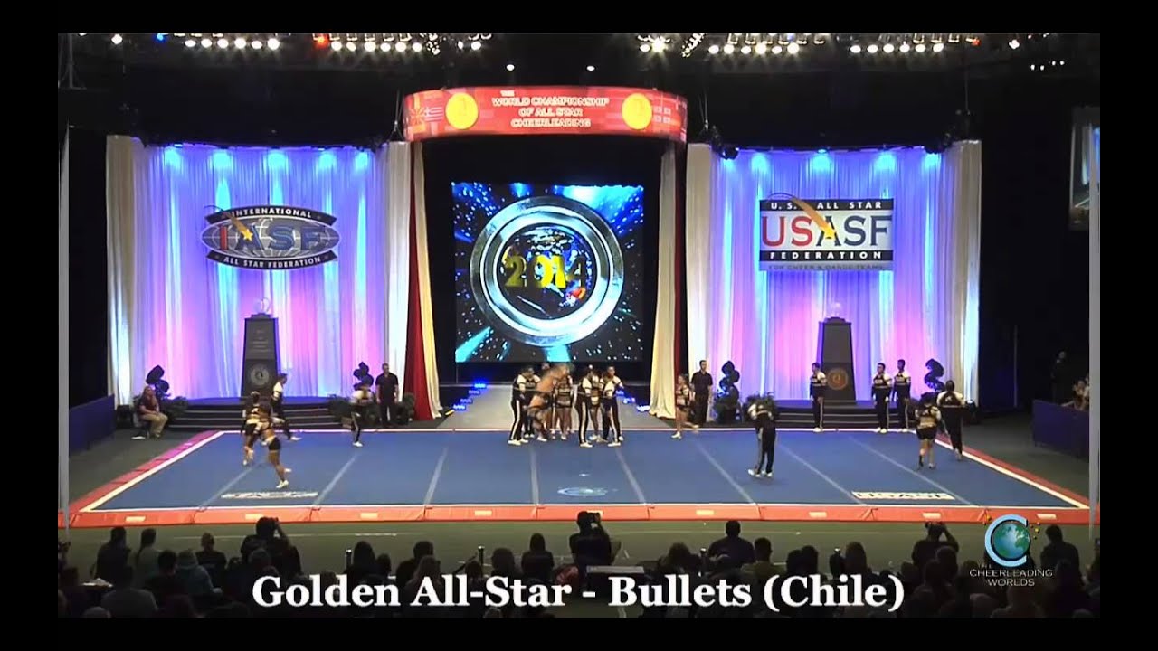 Golden All-Star Bullets (Chile) 2014 International Open Coed 5 Finals ...