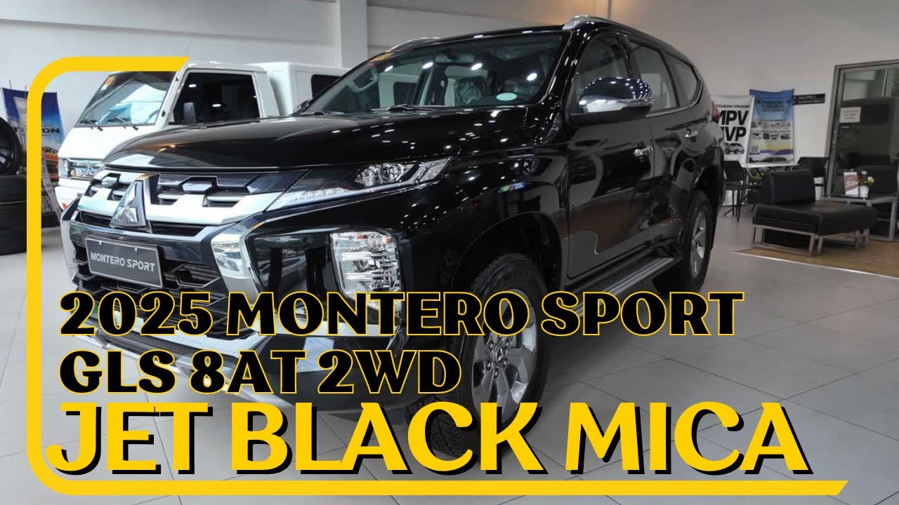 2025 Montero Sport 2.4D GLS 2WD AT | Jet Black Mica | SRP 1,899,000 ...