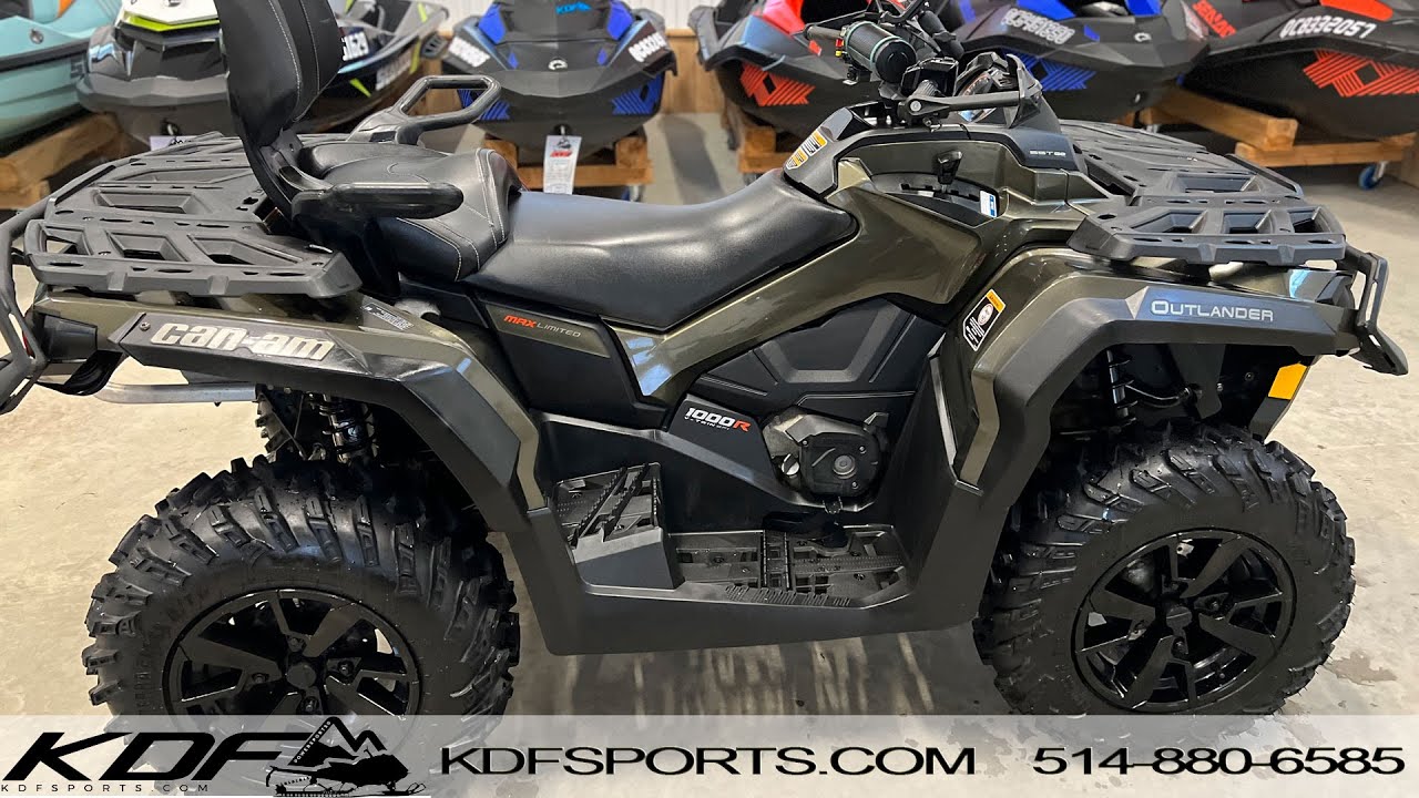 #23008 Can Am Outlander 1000 Max XT LTD 2019 - YouTube