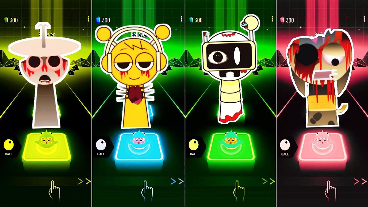 Sprunki Incredibox: Simon, Black,Lime, Gray Sprunki Phase Coffin Dance ...