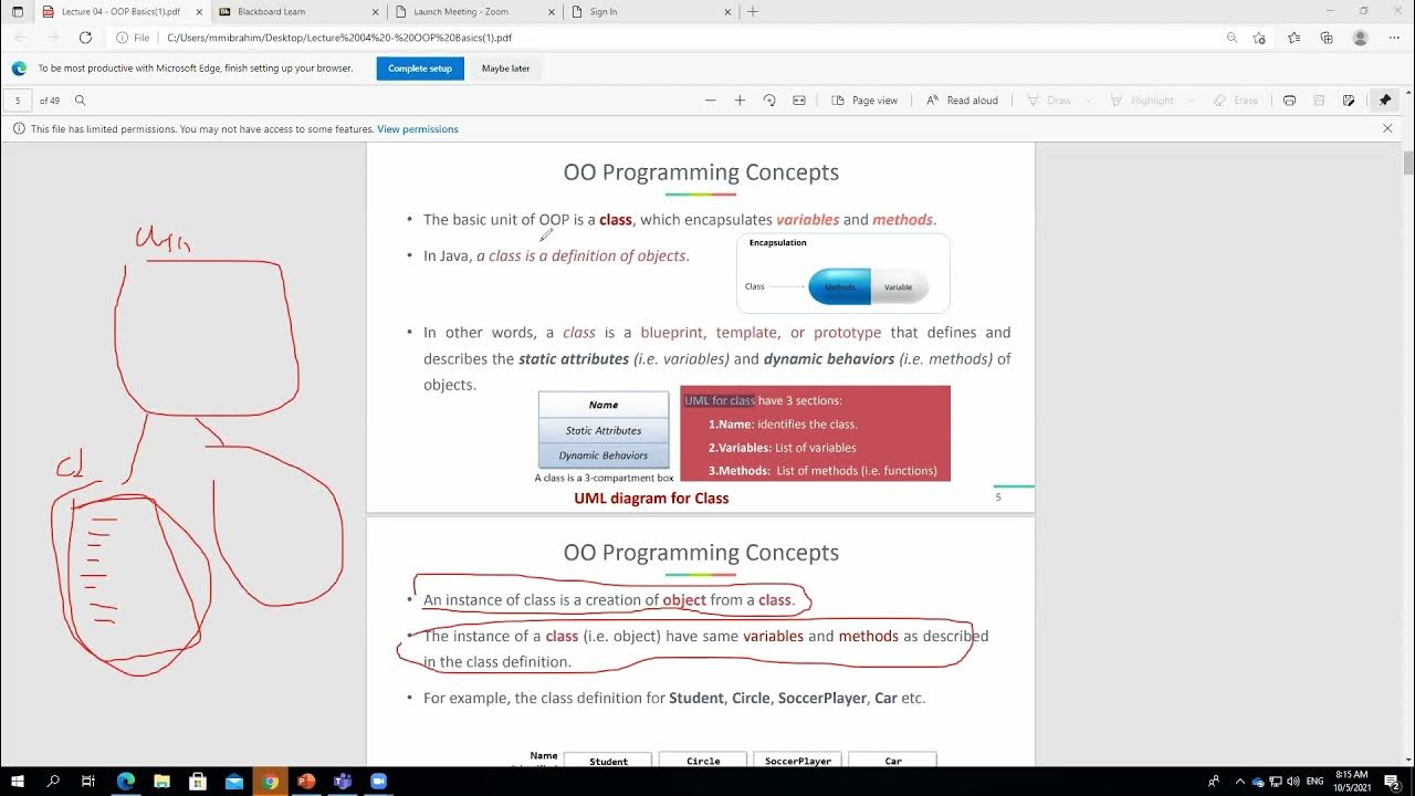 Lec#5 Classes + Enum - YouTube