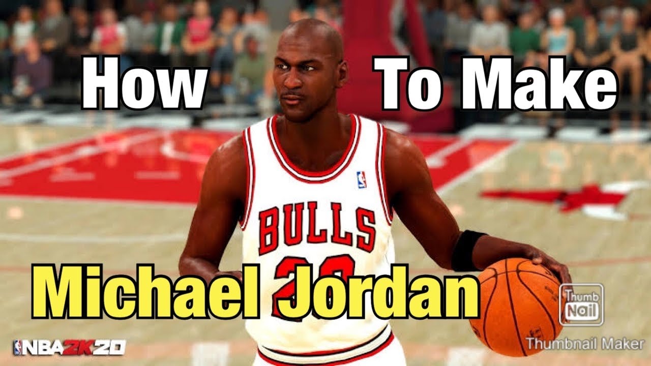 How to make Michael Jordan in Nba 2k20 Mobile | PaulK Gaming - YouTube