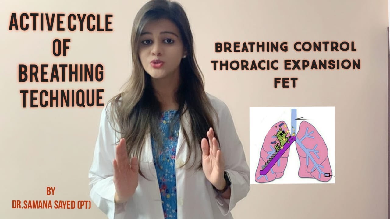 Active Cycle to Breathing Technique ( ACBT) to clear Lungs at home ...