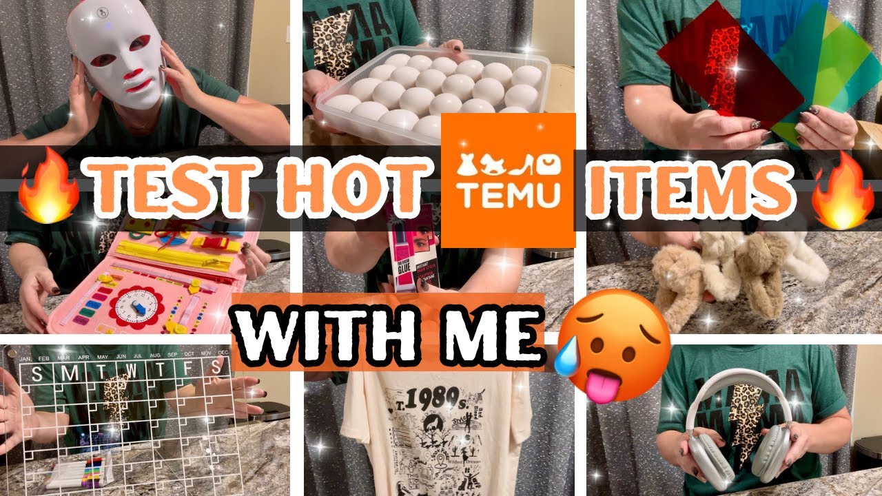 TEST 🥵HOT🥵 VIRAL TEMU Products & DUPES W/Me | HUGE VARIETY & Honest ...
