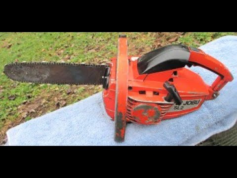 Vintage Chainsaw JOBU SL2 Vintage King Motor Sports - YouTube