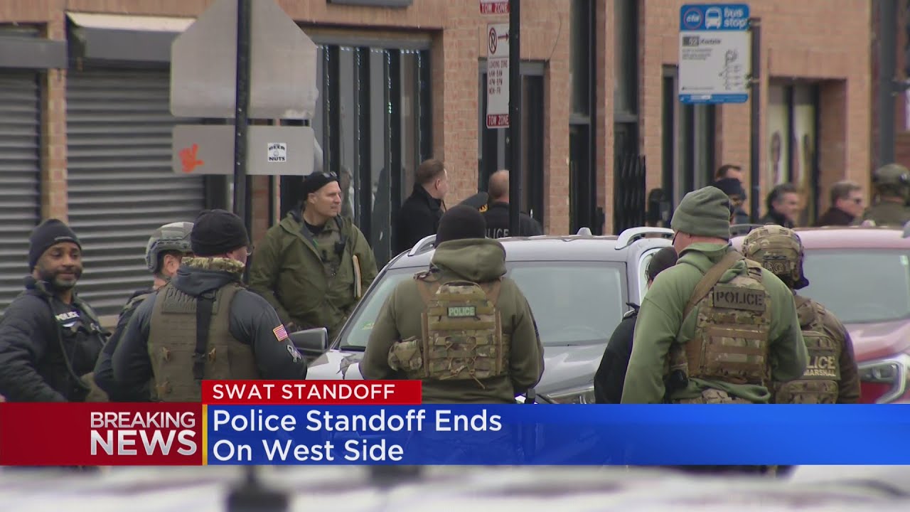 Police Standoff Ends On West Side - YouTube
