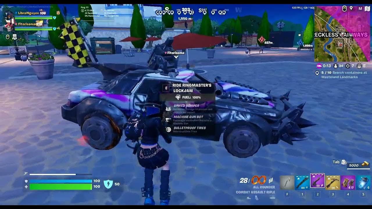 Fortnite C5S3 Raw Fullmatch #6 - YouTube