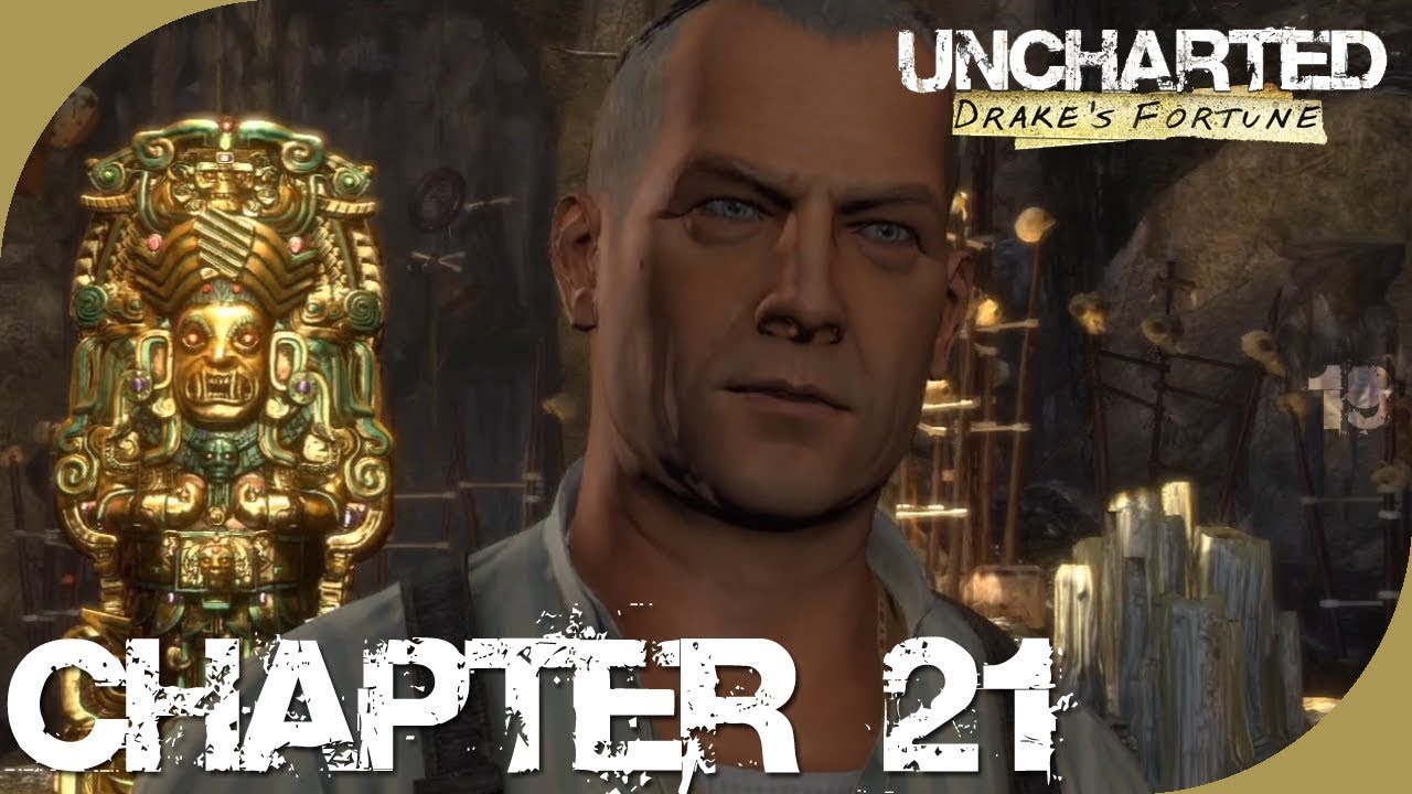 Uncharted 1 Chapter 21 Gold and Bones 100% Walkthrough - YouTube