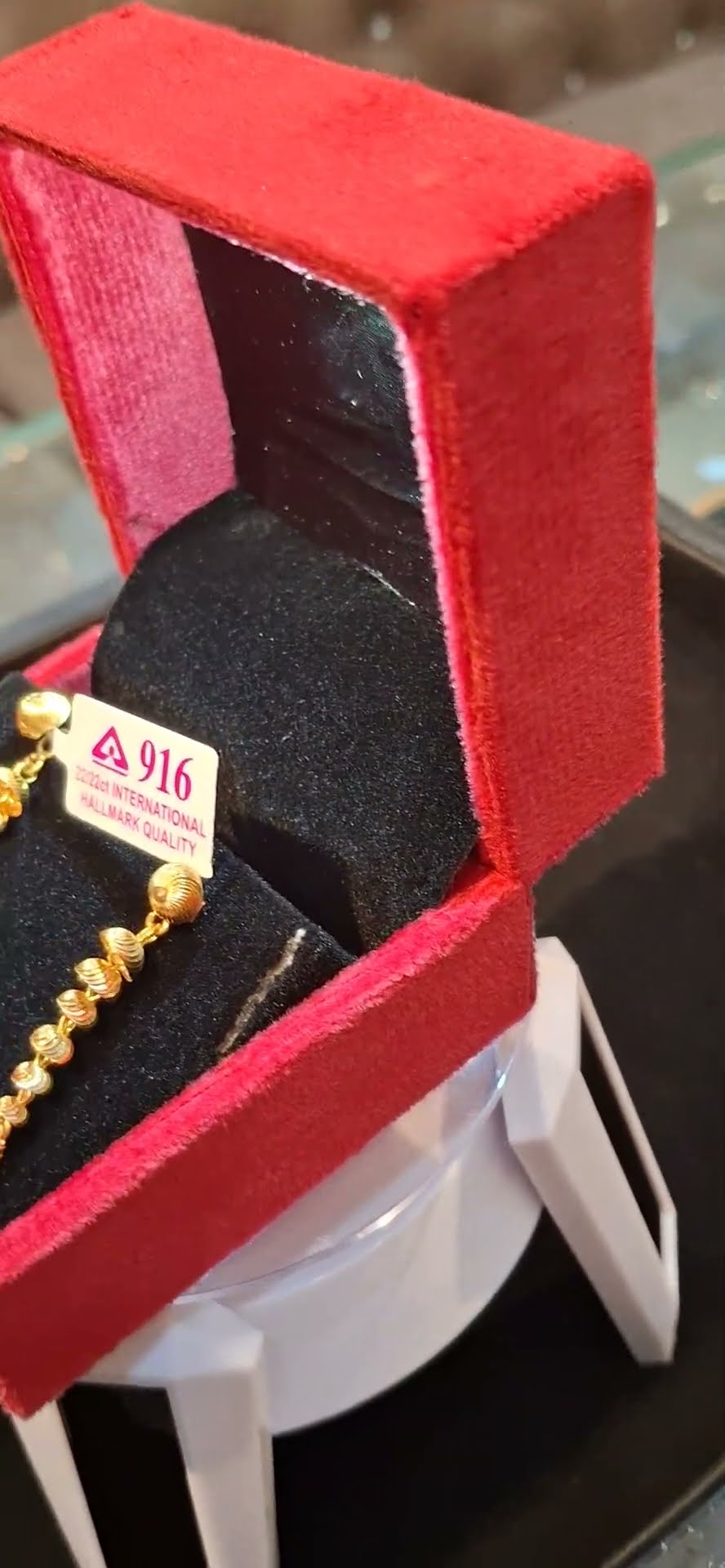 916 HUID HALLMARK | GOLD JEWELRY | - YouTube