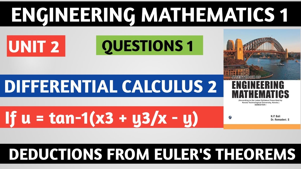 differential calculus Partial derivative engineering maths - YouTube