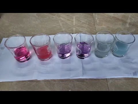Natural ph indicator experiment - YouTube