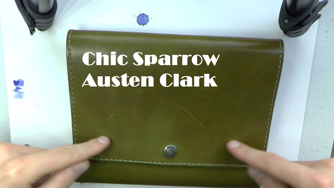 Chic Sparrow Austen Clark Notebook Cover Review - YouTube