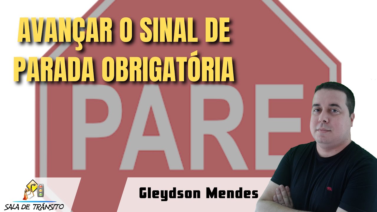 Avançar o sinal de parada obrigatória - YouTube