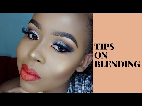 TIPS ON BLENDING MAKEUP TUTORIAL/ BEGINNER FRIENDLY - YouTube