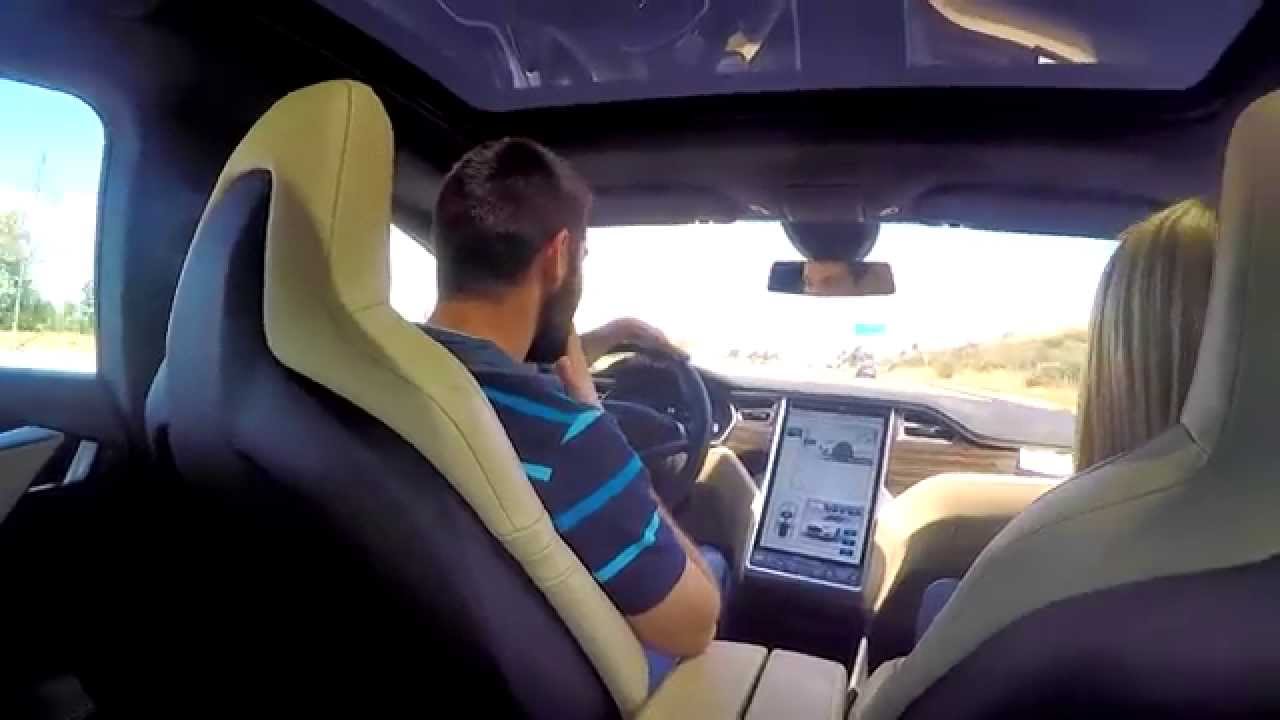 Gopro: Tesla Model S - Test Drive - YouTube