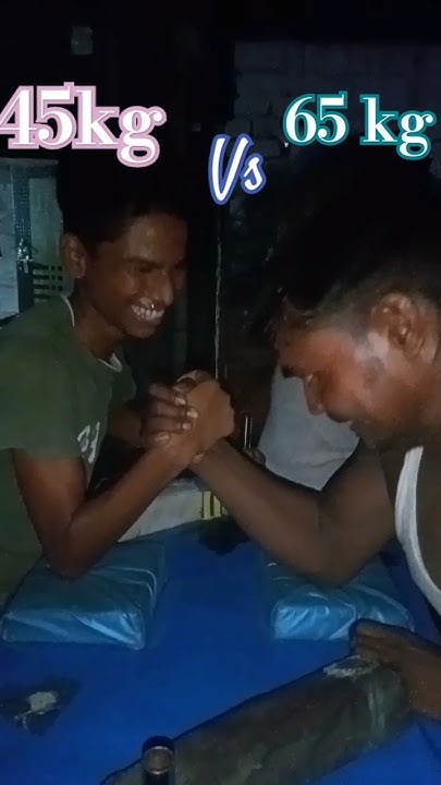 45kg vs 65kg arm wrestlar trending shorts #armwerstling #trendingshort #viral #short jatav - YouTube