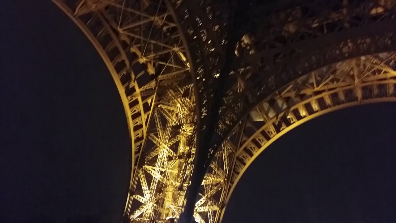 Inside of Eiffel Tower Paris, France - YouTube