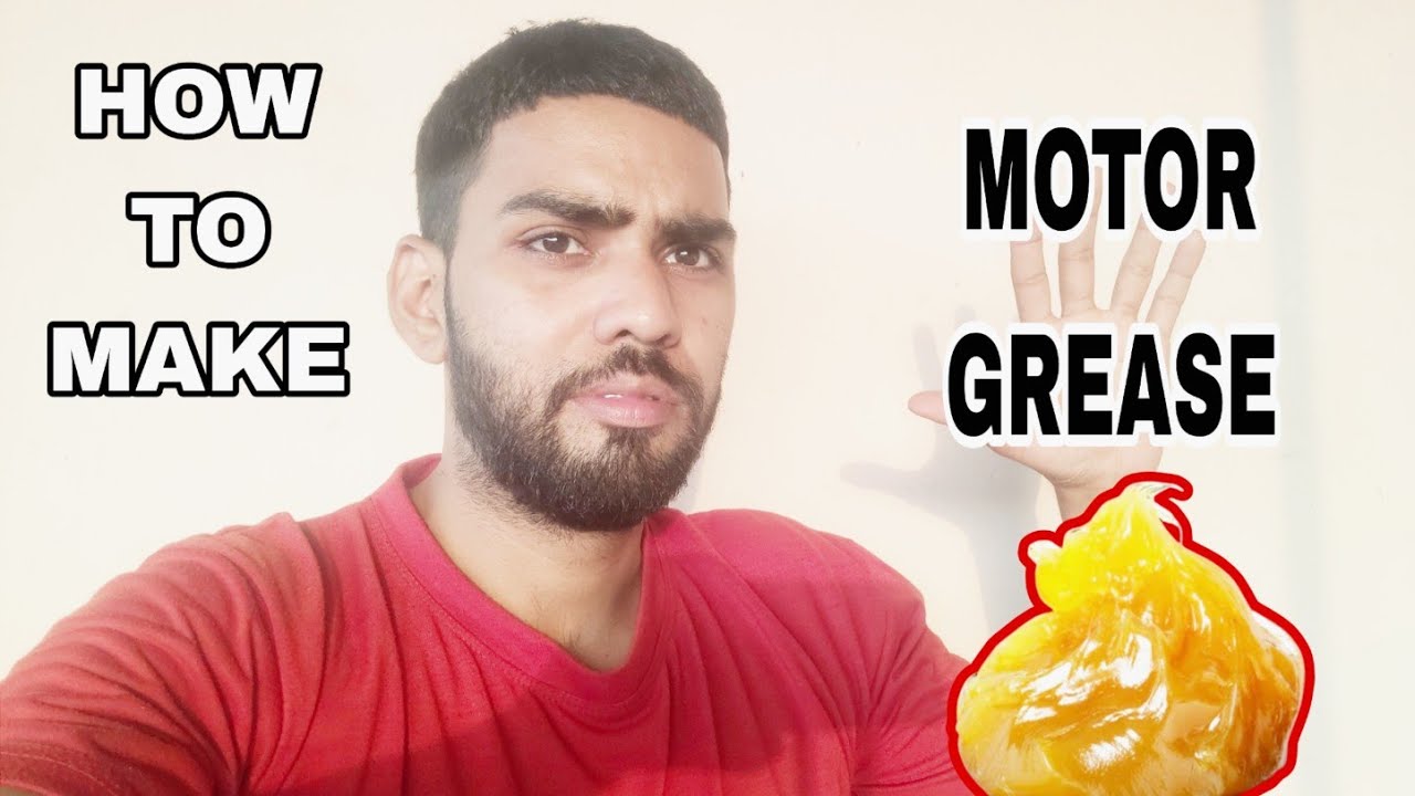 How to make motor engine grease easily at home| home made grease| make ...