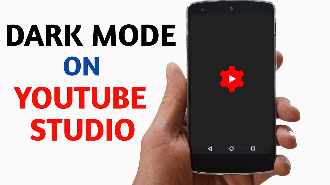 How To Enable DARK MODE On YouTube Studio Mobile App | Dark Mode YT ...