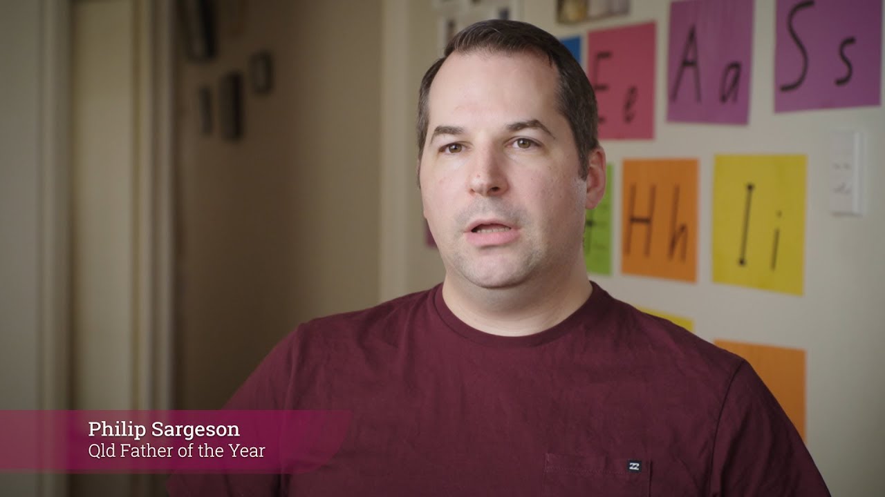 Queensland Father of the Year 2019 — Phil Sargeson - YouTube