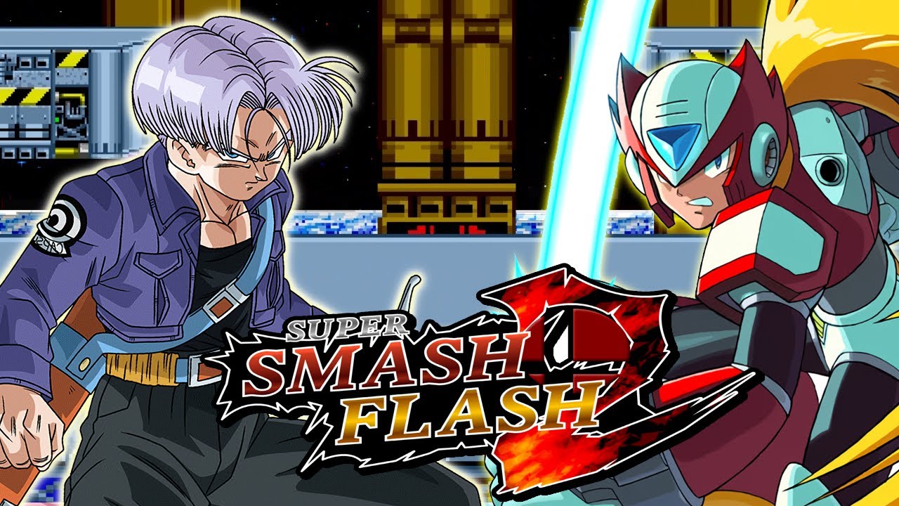 Super Smash Flash 2 - Trunks Vs Zero - YouTube