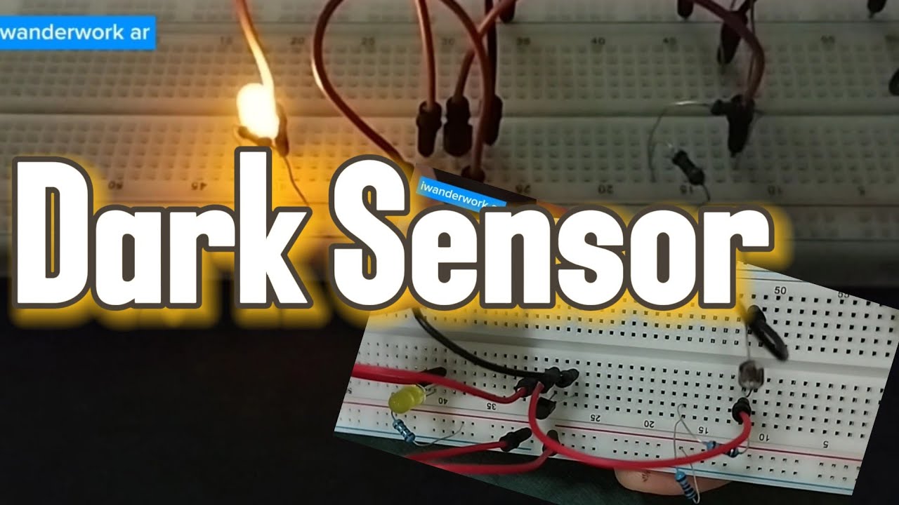 Dark Sensor • Electronic Project - YouTube