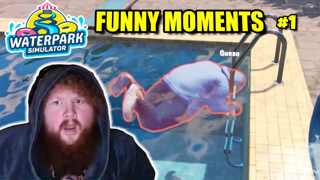 Best of CaseOh Waterpark Simulator! (FUNNY MOMENTS) #1 - YouTube