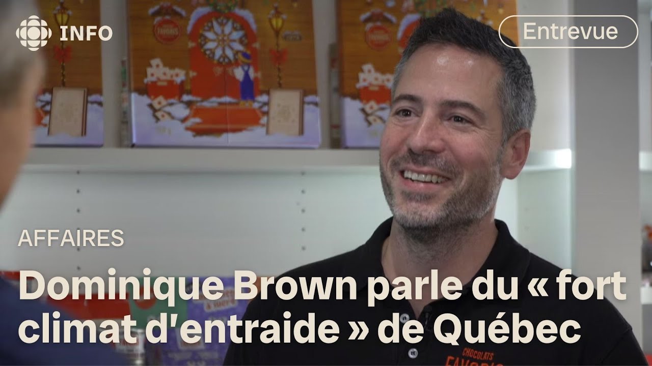 Dominique Brown fait rayonner Québec par l’entrepreneuriat - YouTube