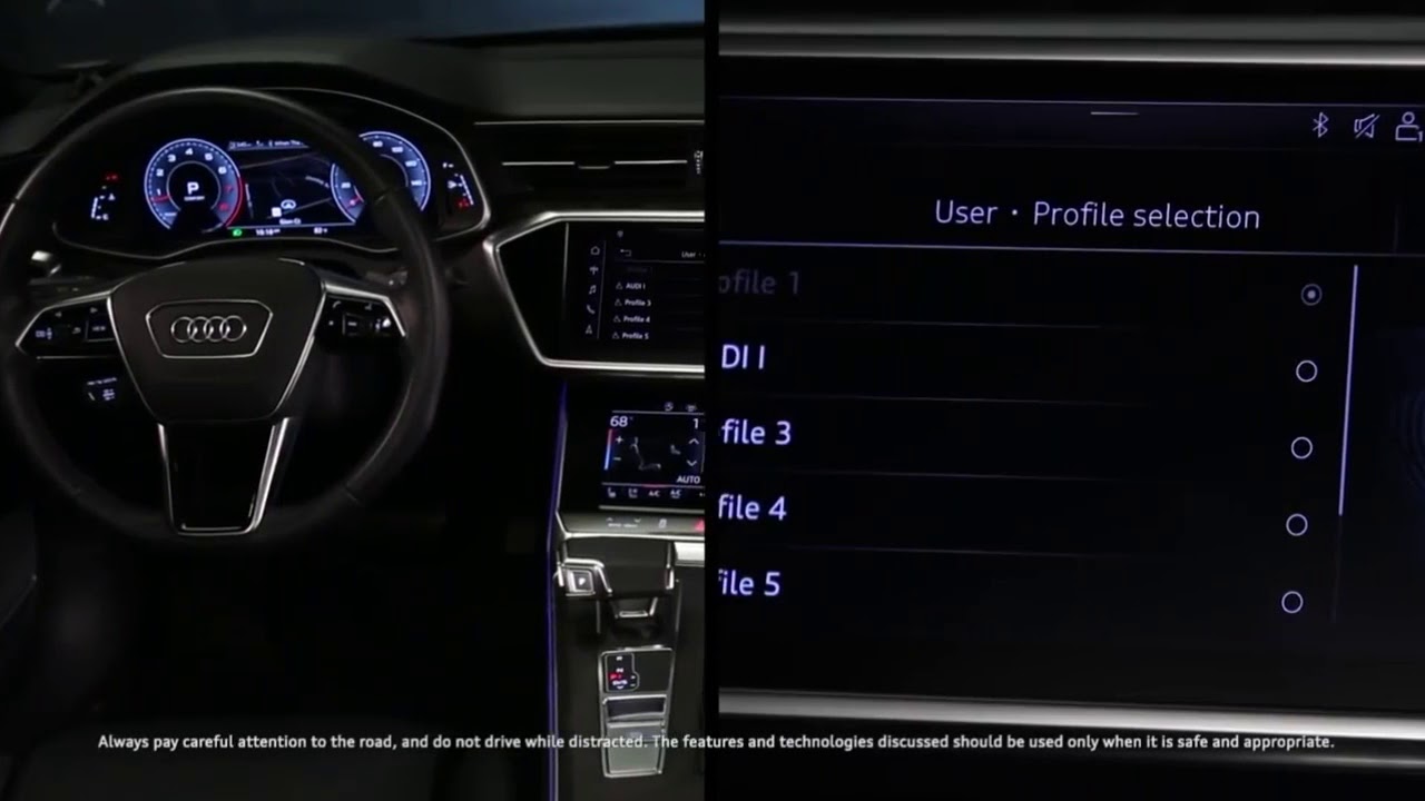 Audi Driver Profiles : Tech Tutorial - YouTube