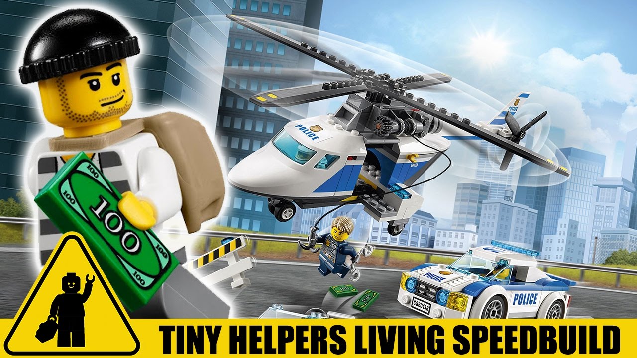 Lego High-Speed Chase Living Speedbuild - Minifigures come to life and ...