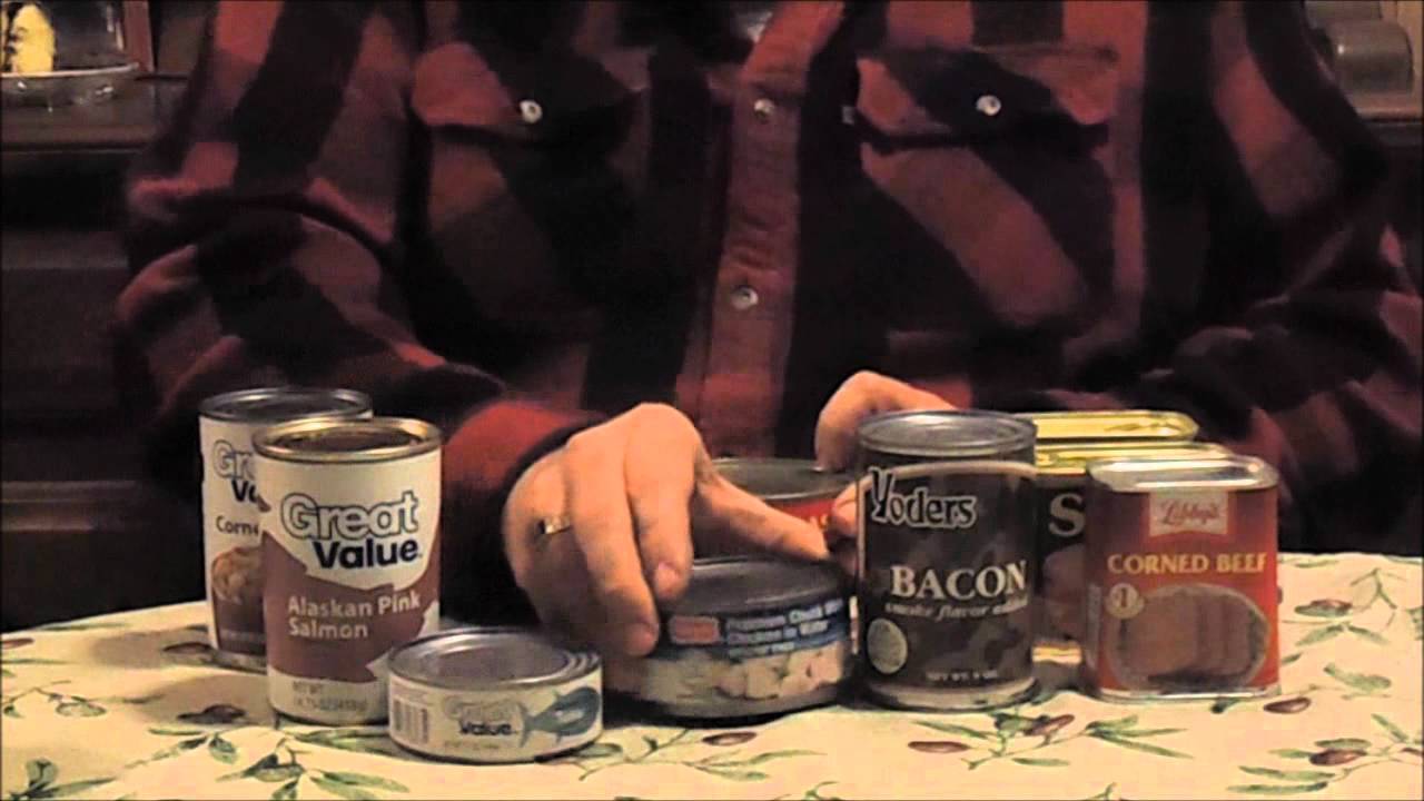Long Term Food Preps (Canned Meat) - YouTube