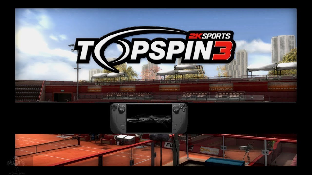 Top Spin 3 ★ PlayStation 3 Game [Stage one] {{playable}} List ( RPCS3 - Steam Deck ) - YouTube