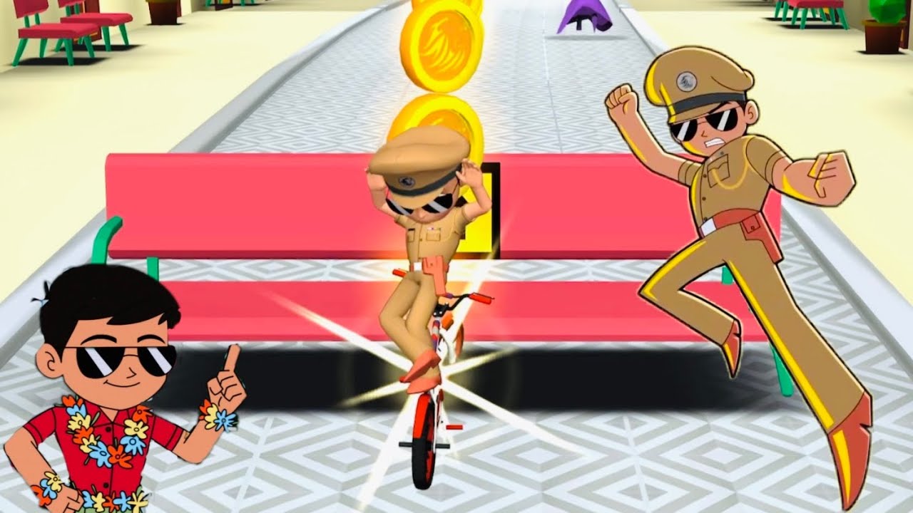 LITTLE SINGHAM CYCLE RUN FULL HD GAMEPLAY ANDROID - YouTube
