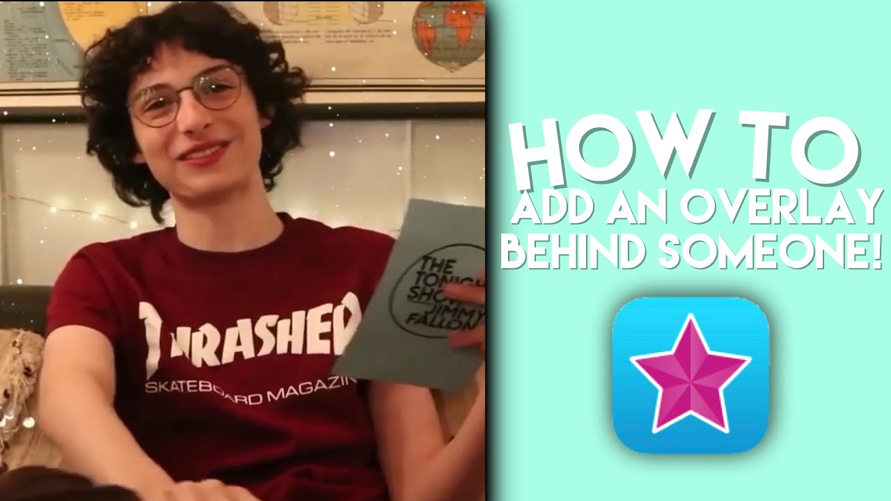 how to add a overlay behind someone|easy|videostartutorials| - YouTube
