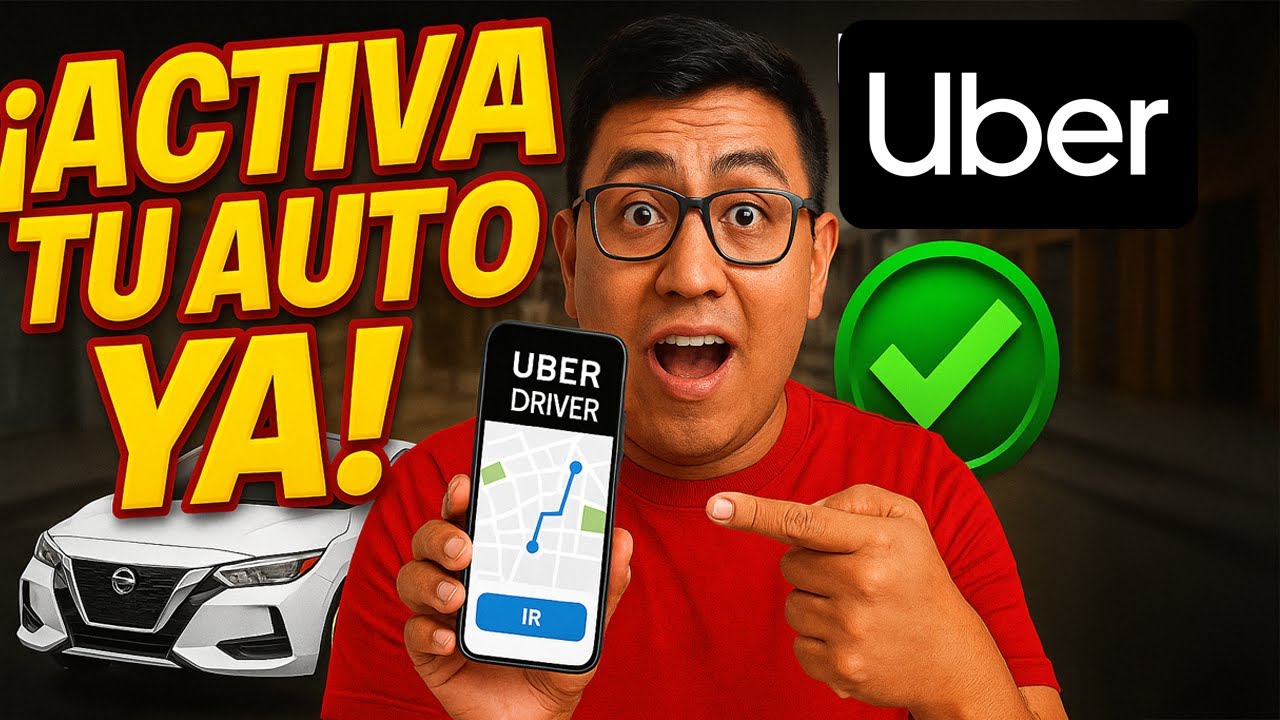 Como dar de alta un vehiculo en Uber Driver - YouTube