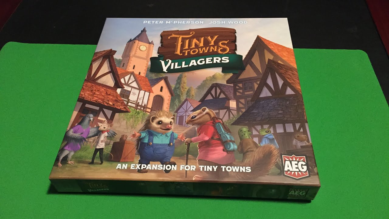 Tiny towns villagers solo gameplay part 1 - YouTube
