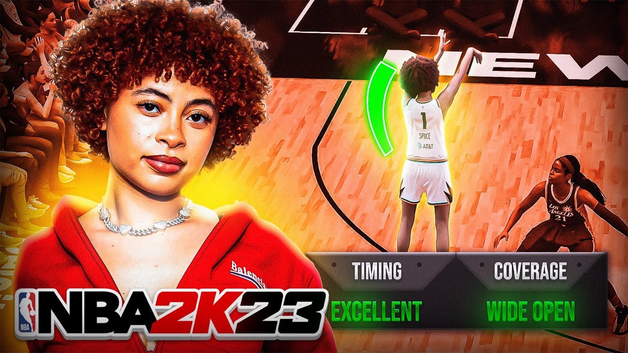 I Made Ice Spice in NBA 2K23...And Broke The GAME - YouTube