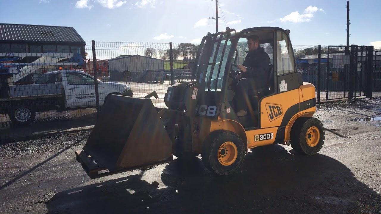 JCB 30D 4x4 TELETRUCK - YouTube