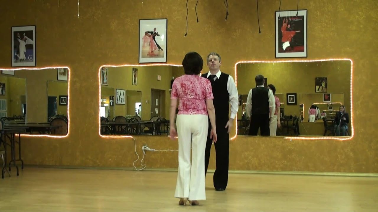 Waltz Lesson 2, Follower's Slow Underarm Turn - YouTube