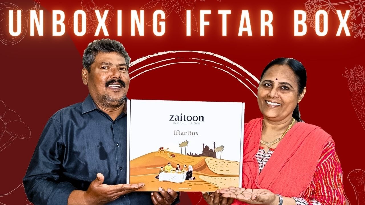 Zaitoon Iftar Box Unboxing | famliy vlogs | Danny j vlogs - YouTube