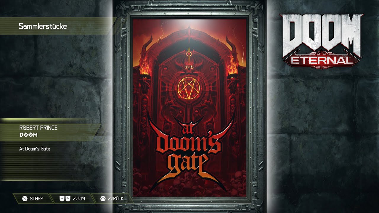 🎥 ⛤DOOM ETERNAL⛤AT DOOM'S GATE (♬SOUNDTRACK/SAMMLERSTÜCKE) - YouTube