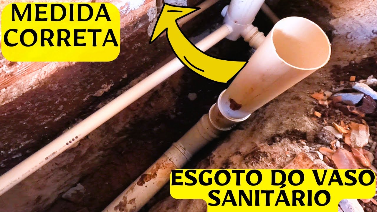 Medida da Parede ate o Cano do Vaso: (Detalhado) - YouTube