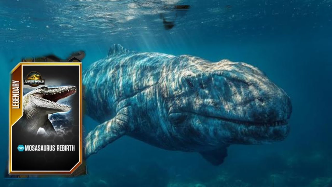 Get legendary Mosasaurus Rebirth | Jurassic world: The Game | - YouTube
