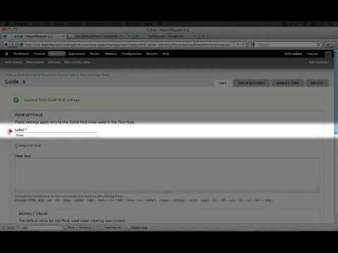 85. Adding a node reference field and updating our content (a Drupal how-to) - YouTube