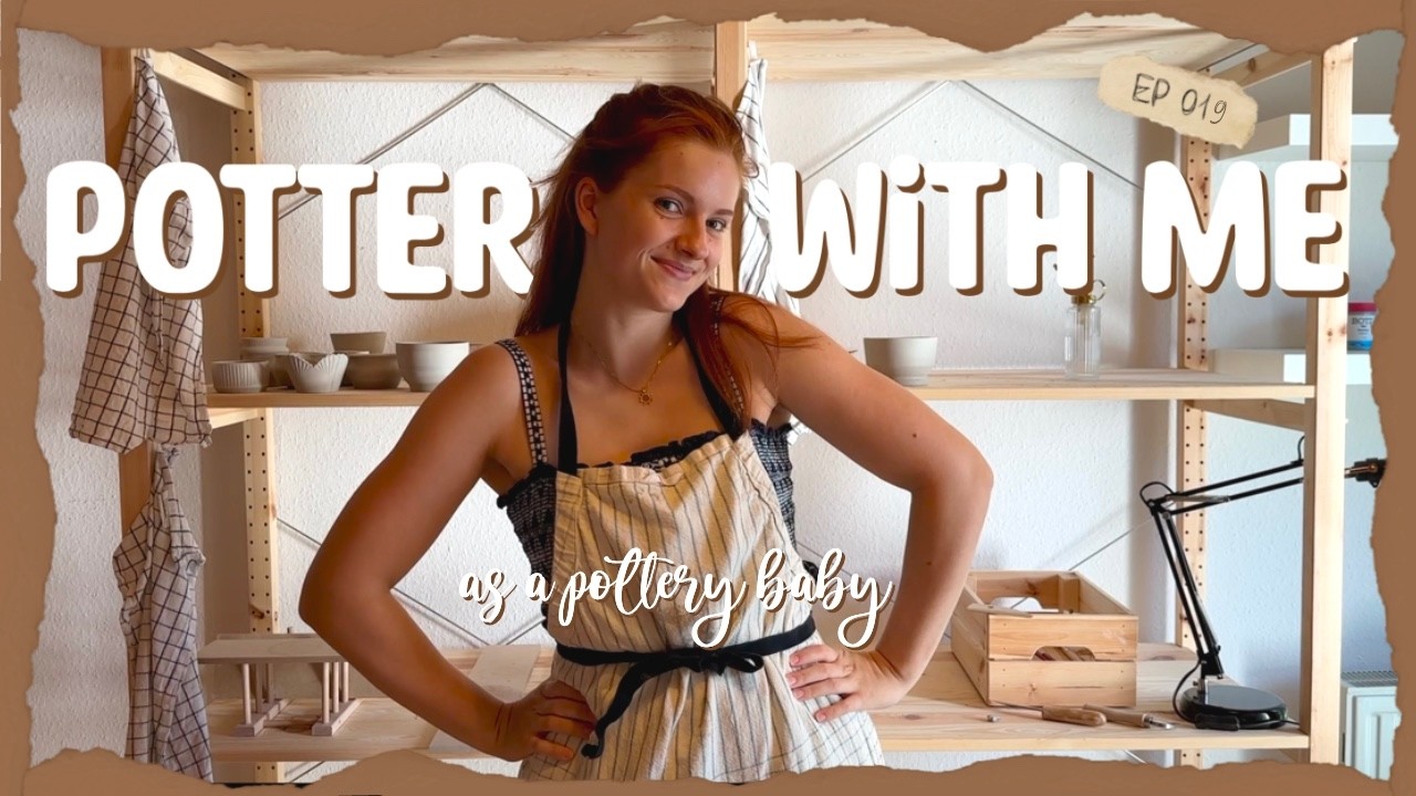 I started pottery 5 months ago- this is how I throw as a pottery baby ...